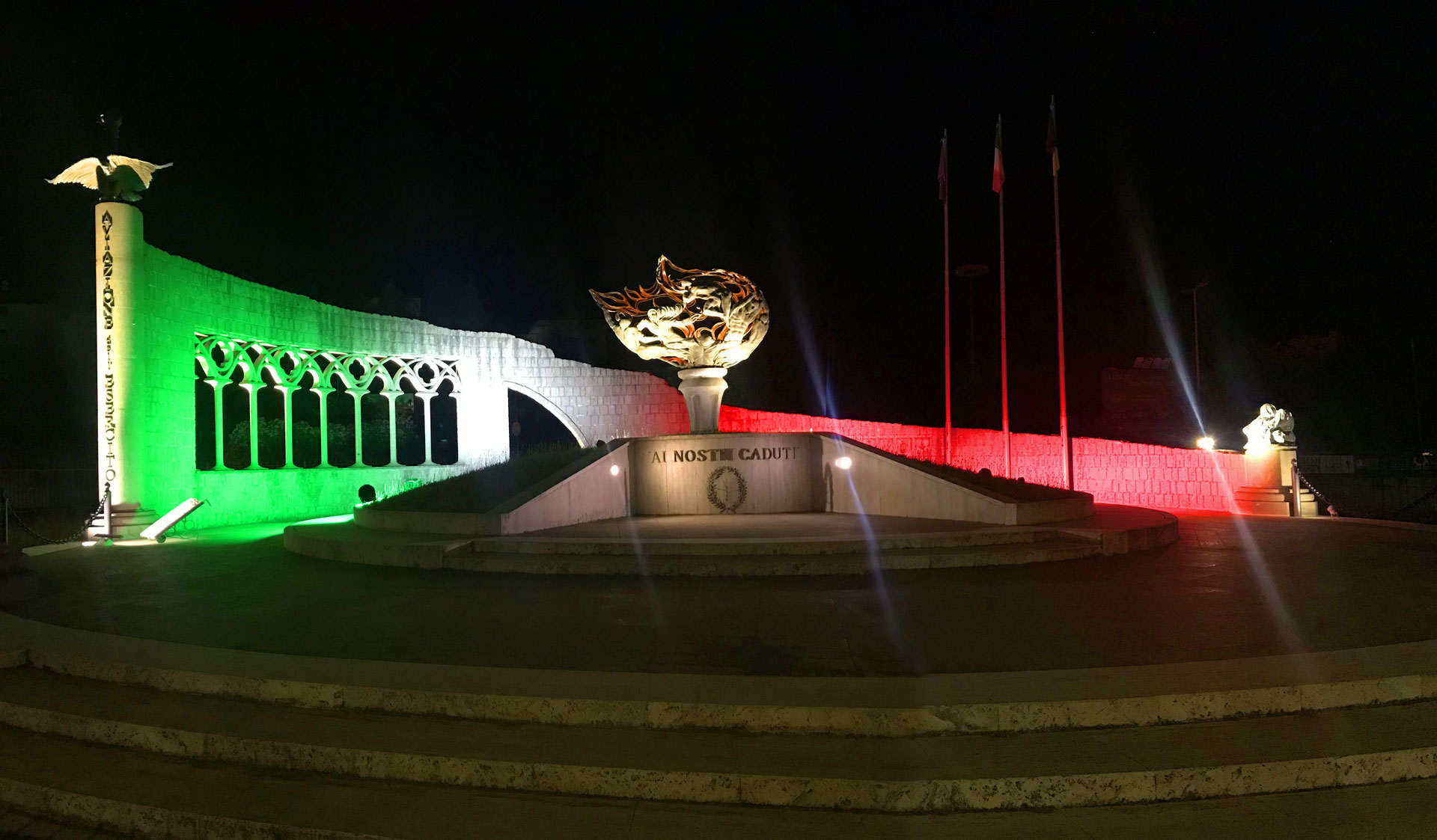 Monument to the fallen of Aves - Viterbo, Italy | Studiodue.com